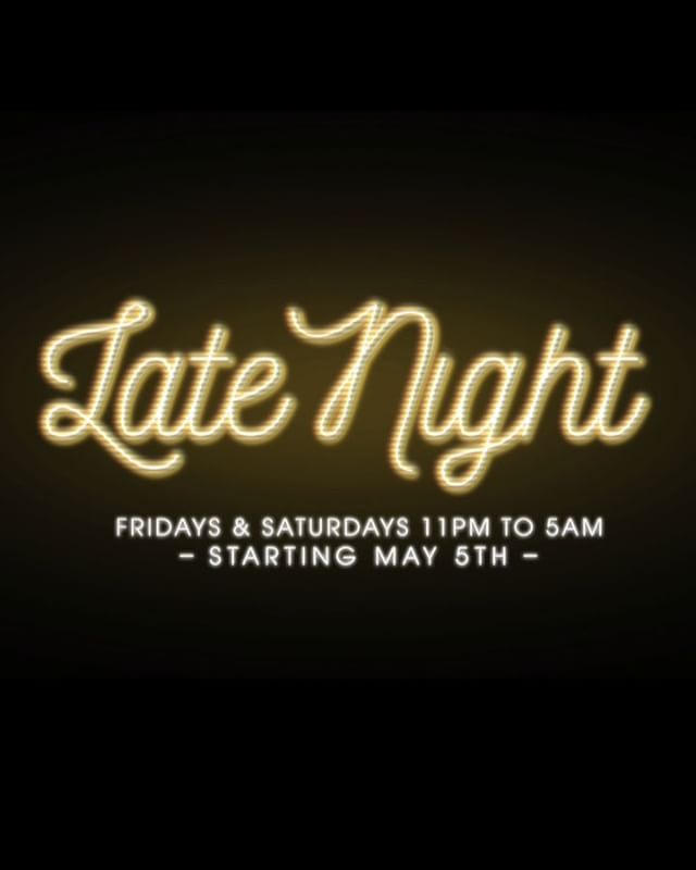 REMINDER starting tomorrow night @egghead launches LATE NIGHT from 11PM ...