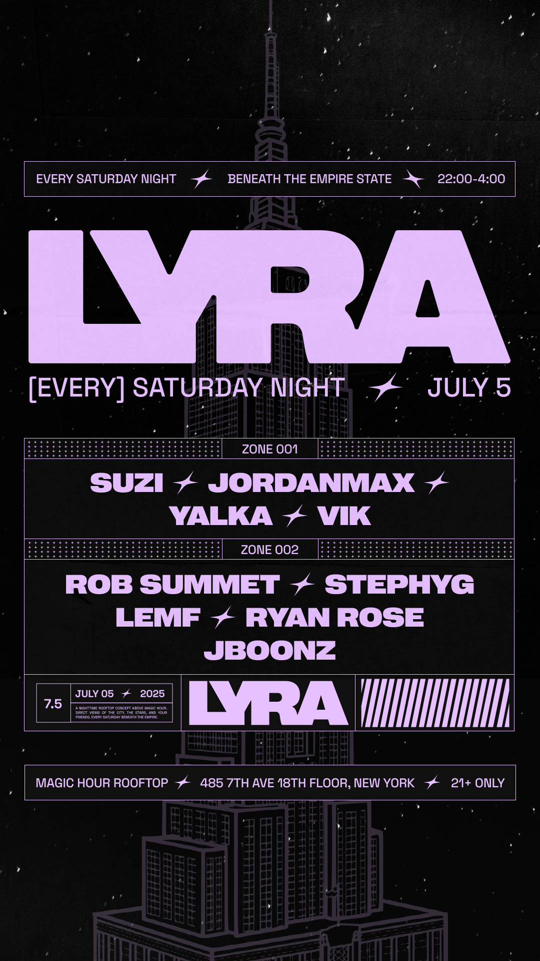 LYRA - 7/5 - Moxy Times Square
